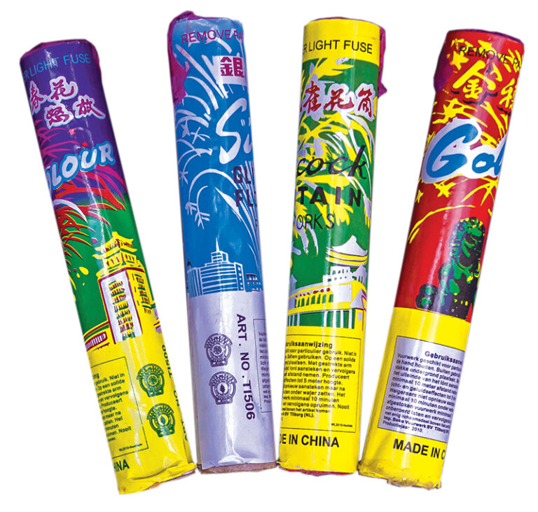 Vulcan Pyrotechnics Mini Fountain Assortment – 4 Miniature Fountains ...