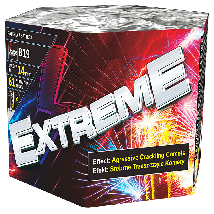 Jorge Fireworks Extreme – 61 Shot Barrage | Astounded Fireworks
