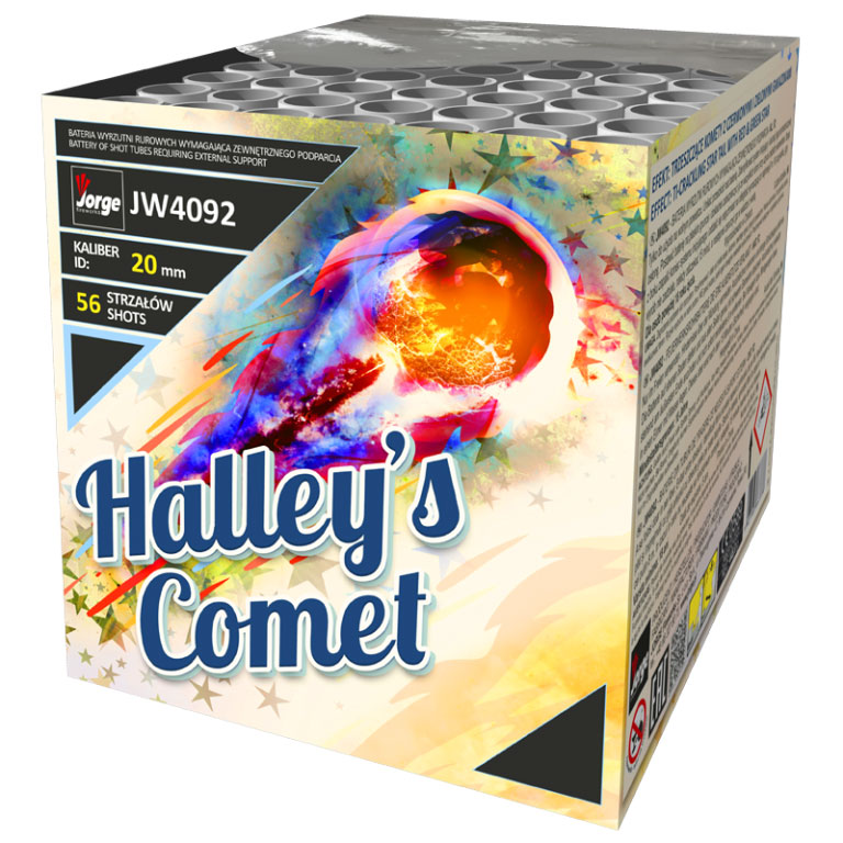 Jorge Fireworks Halley’s Comet – 56 Shot Barrage | Astounded Fireworks