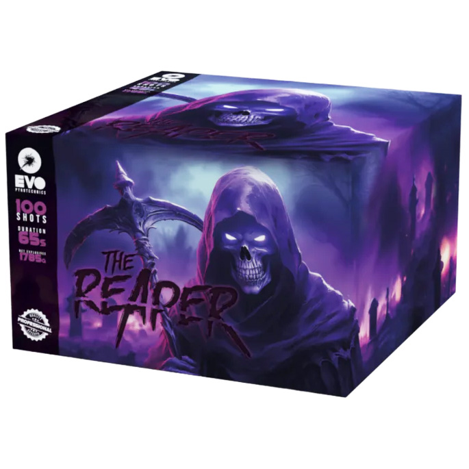 Evo Pyrotechnics The Reaper – 100 Shot Compound Barrage | Astounded ...